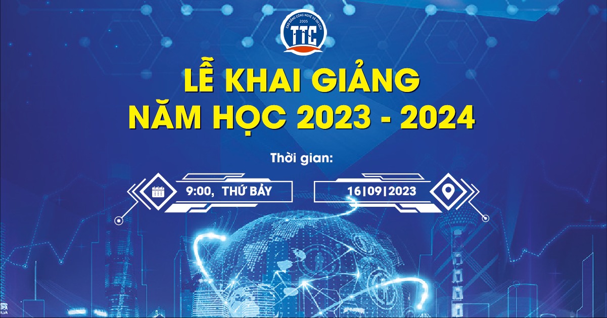 Thông báo Tham dự Lễ Khai giảng năm học 2023 - 2024 - Học viện Cati